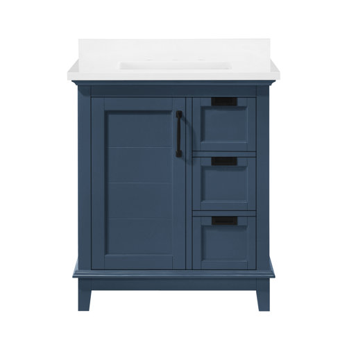 Dovecove Plattsmouth 30 Single Bathroom Vanity With Top And Reviews